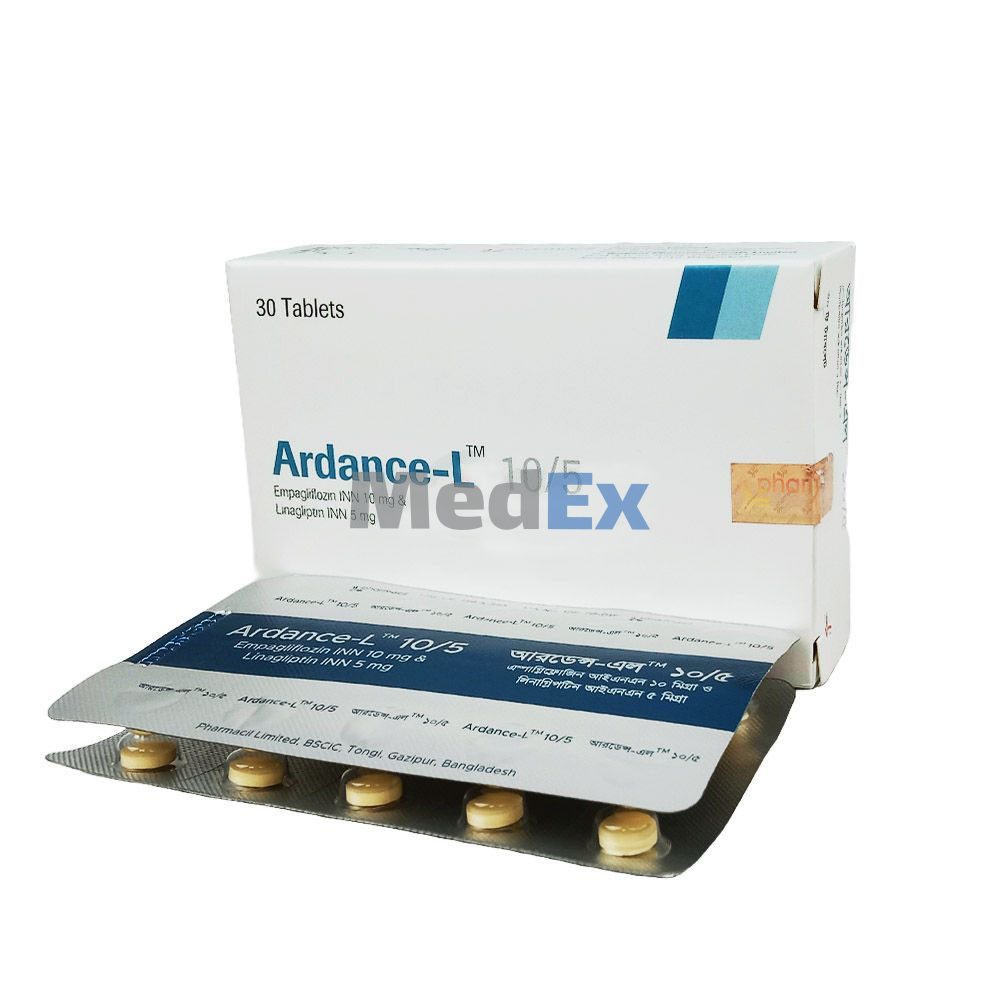 Ardance-L | 10 mg+5 mg | Tablet | আরডেন্স-এল ১০ মি.গ্রা.+৫ মি.গ্রা ...