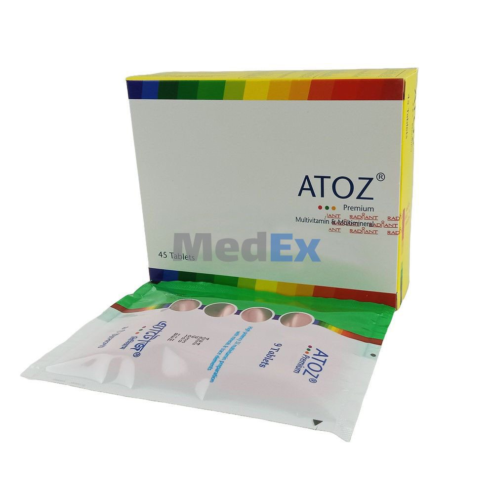 Atoz Premium | Tablet | এ্যাটোজ প্রিমিয়াম ট্যাবলেট | Radiant ...