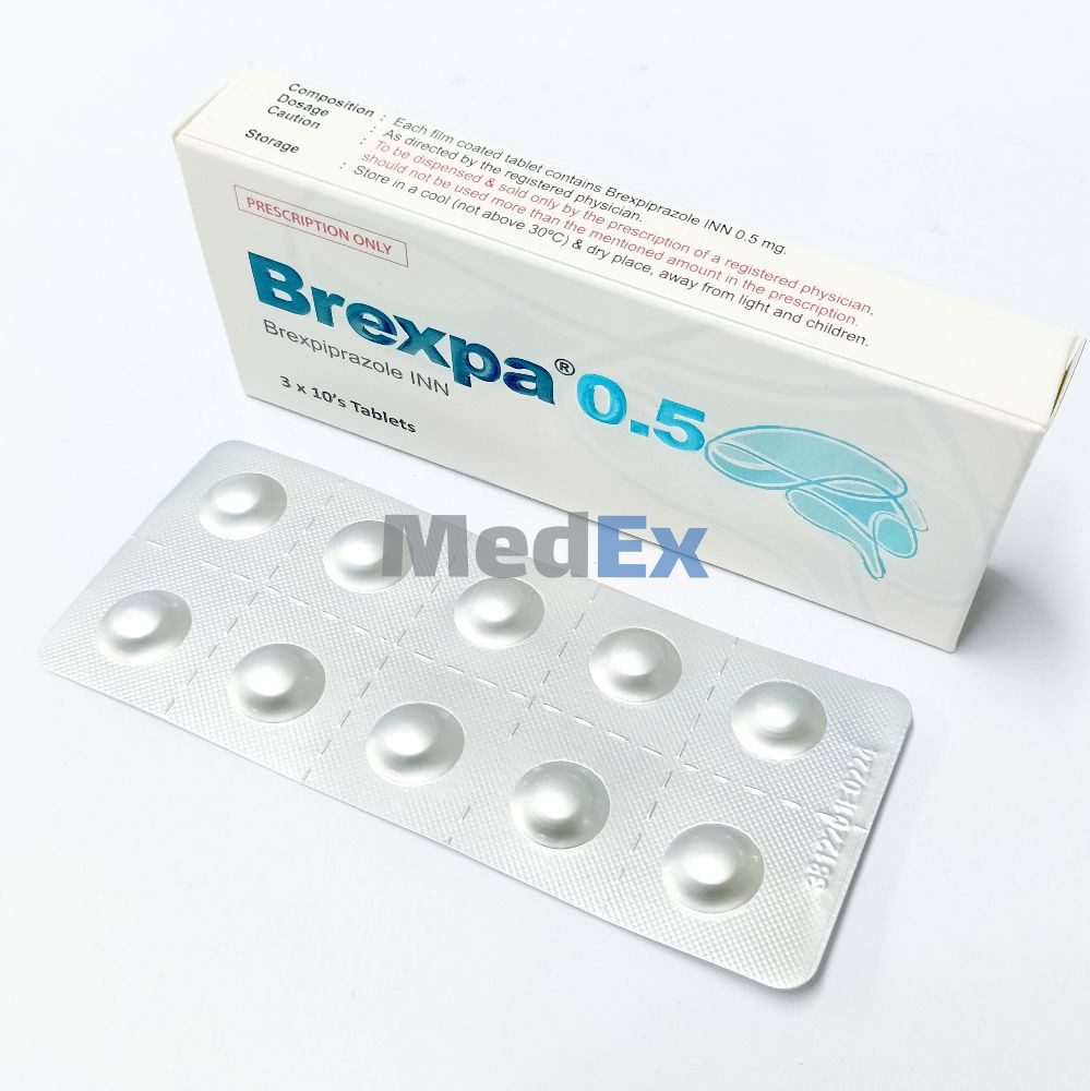 Brexpa | 0.5 mg | Tablet | ব্রেক্সপা ০.৫ মি.গ্রা. ট্যাবলেট | Renata PLC ...