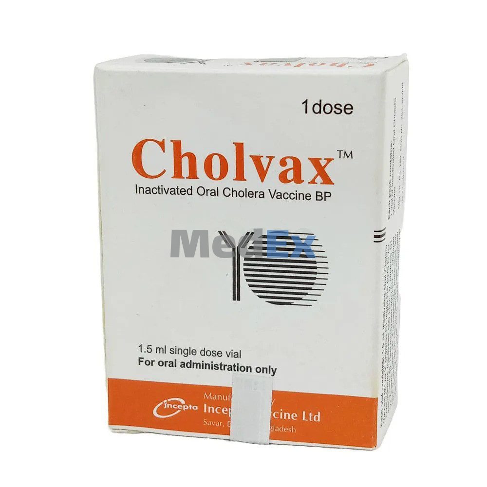 Cholvax | 1.5 ml/vial | Suspension | Incepta Pharmaceuticals Ltd ...