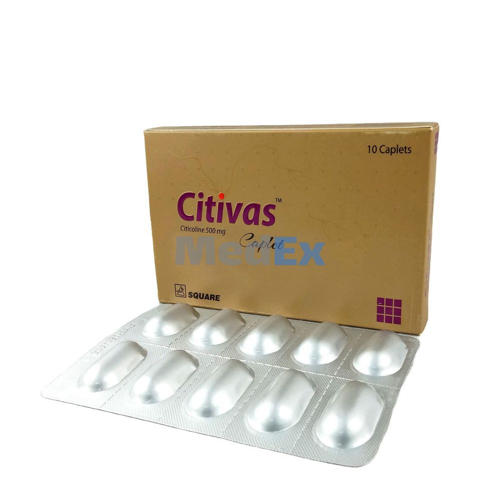 সিটিভাস ৫০০ মি.গ্রা. ট্যাবলেট | Citivas | 500 mg | Tablet | Square ...