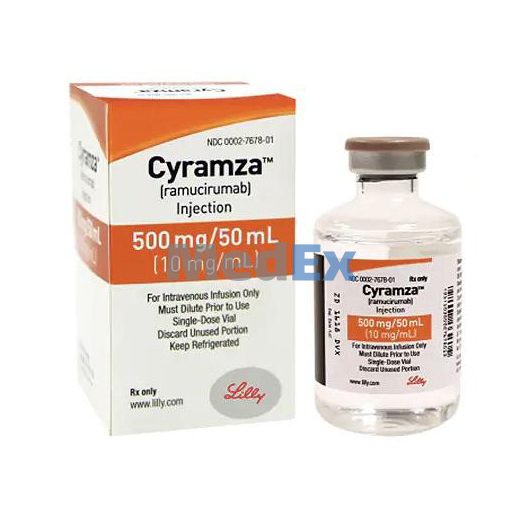 Cyramza | 10 mg/ml | Injection | Healthcare Pharmaceuticals Ltd ...