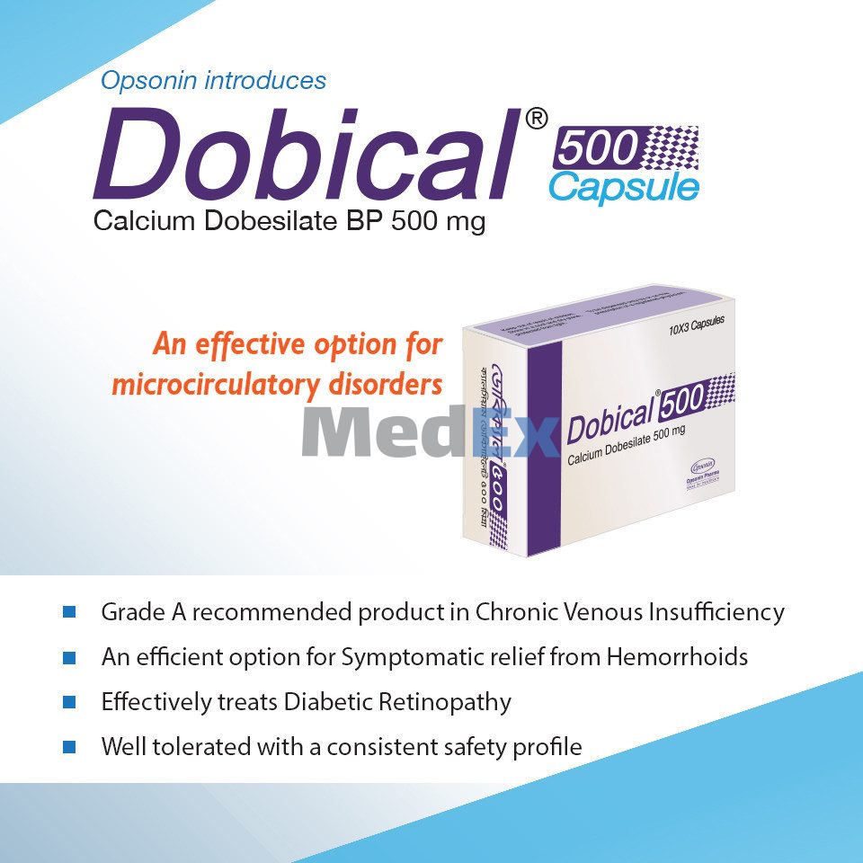 Dobical | 500 mg | Capsule | ডোবিক্যাল ৫০০ মি.গ্রা. ক্যাপসুল | Opsonin ...