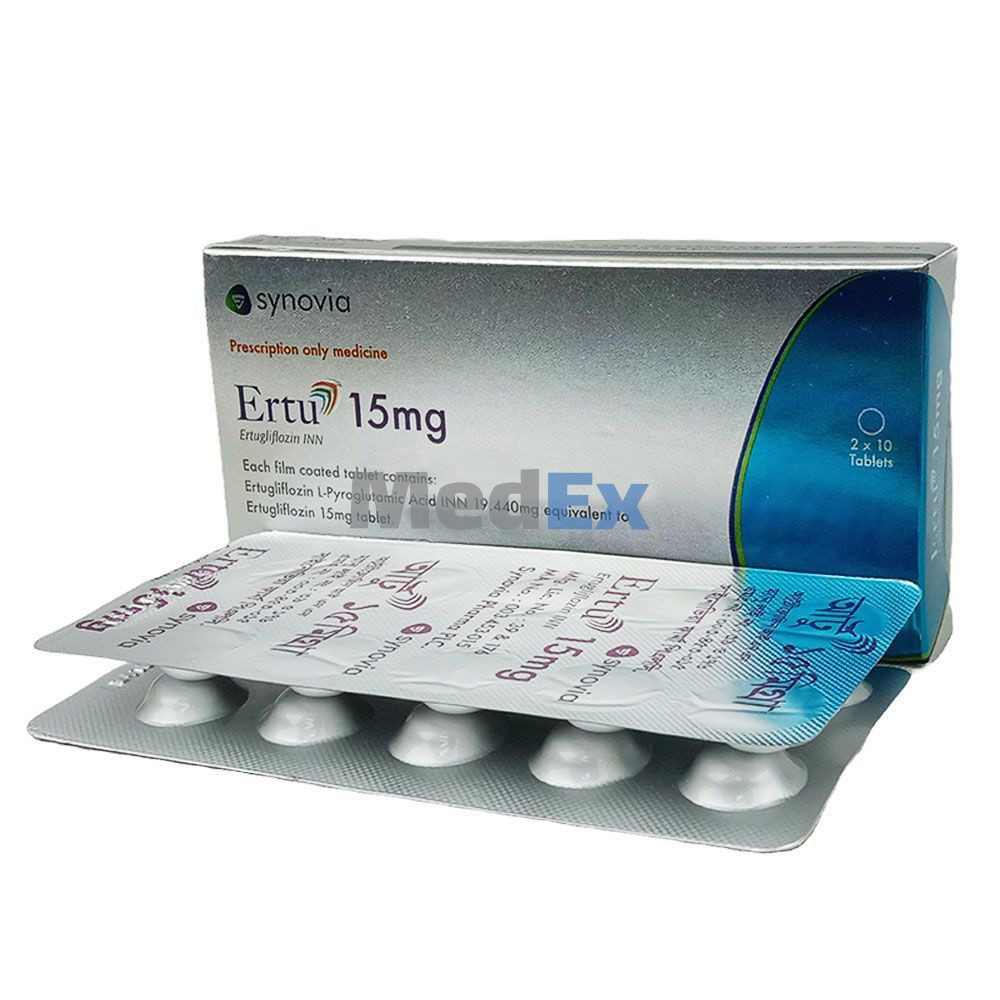 Ertu | 15 mg | Tablet | আর্টু ১৫ মি.গ্রা. ট্যাবলেট | Synovia Pharma PLC ...