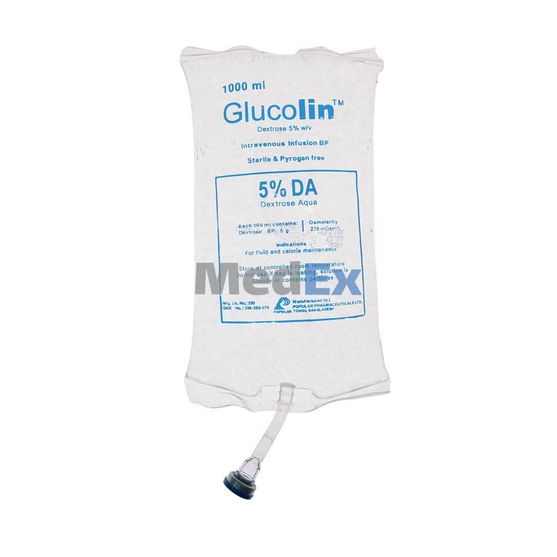 Glucolin | 5% | Injection | গ্লুকোলিন ৫% ইঞ্জেকসন | Popular ...