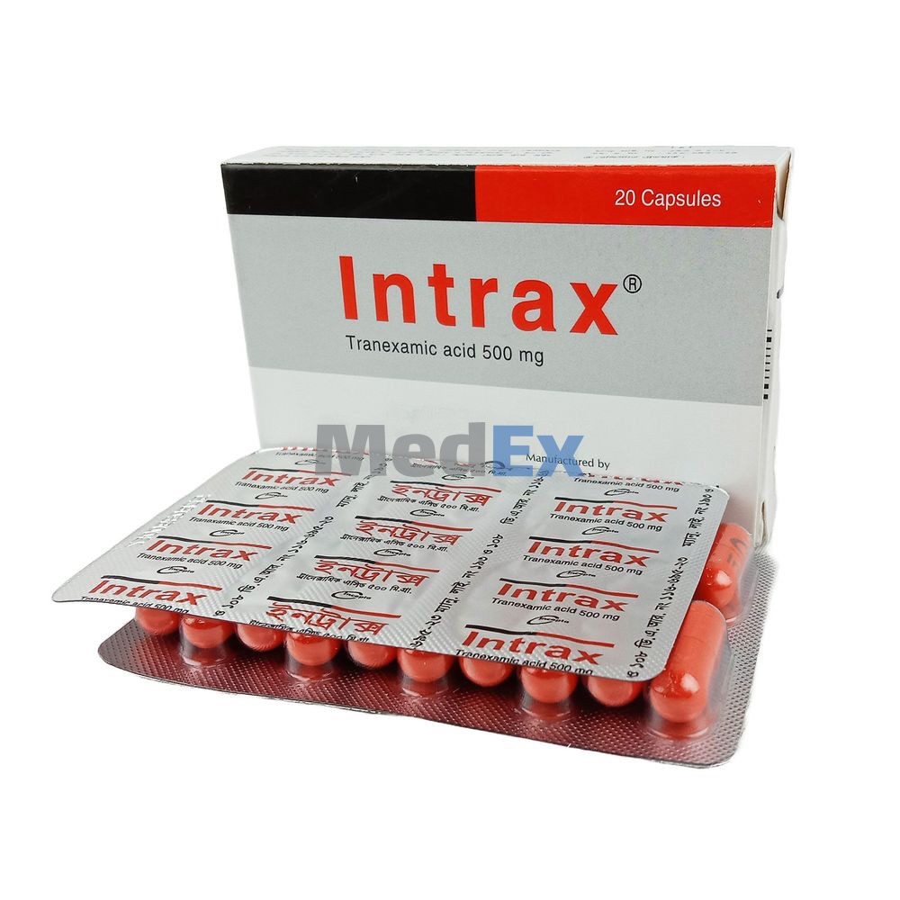 ইনট্রাক্স ৫০০ মি.গ্রা. ক্যাপসুল | Intrax | 500 mg | Capsule | Incepta ...