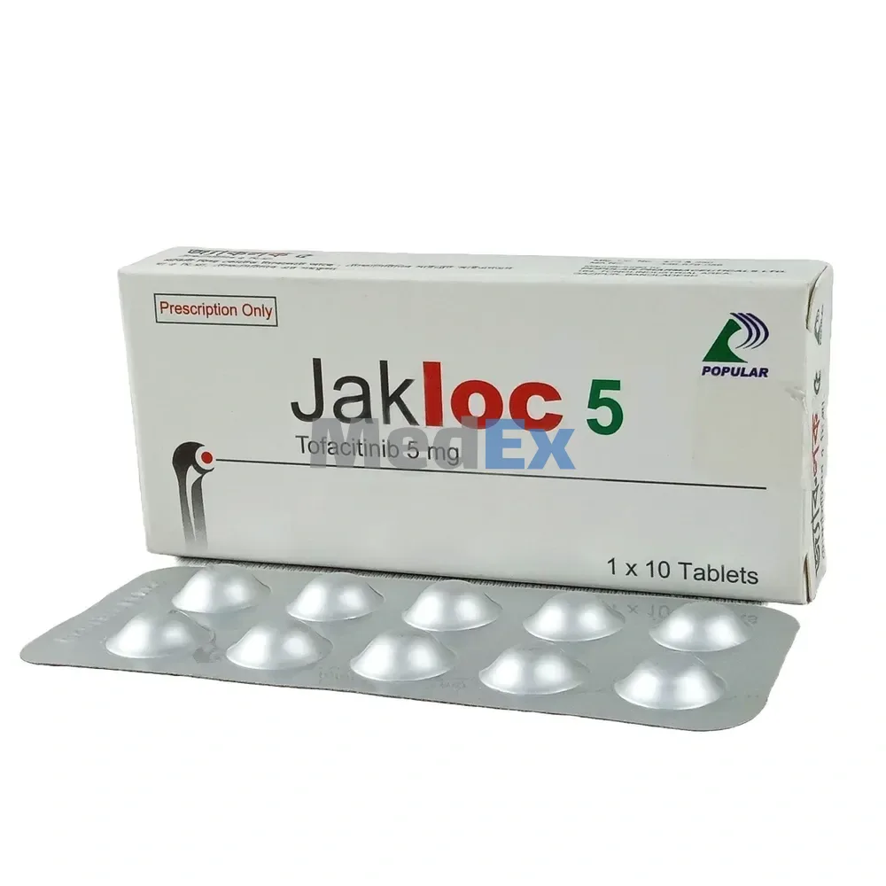 Jakloc | 5 mg | Tablet | জ্যাকলক ৫ মি.গ্রা. ট্যাবলেট | Popular ...