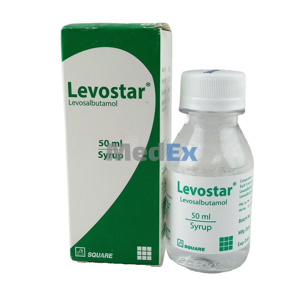 লিভোস্টার ১ মি.গ্রা./৫ মি.লি. সিরাপ | Levostar | 1 mg/5 ml | Syrup ...