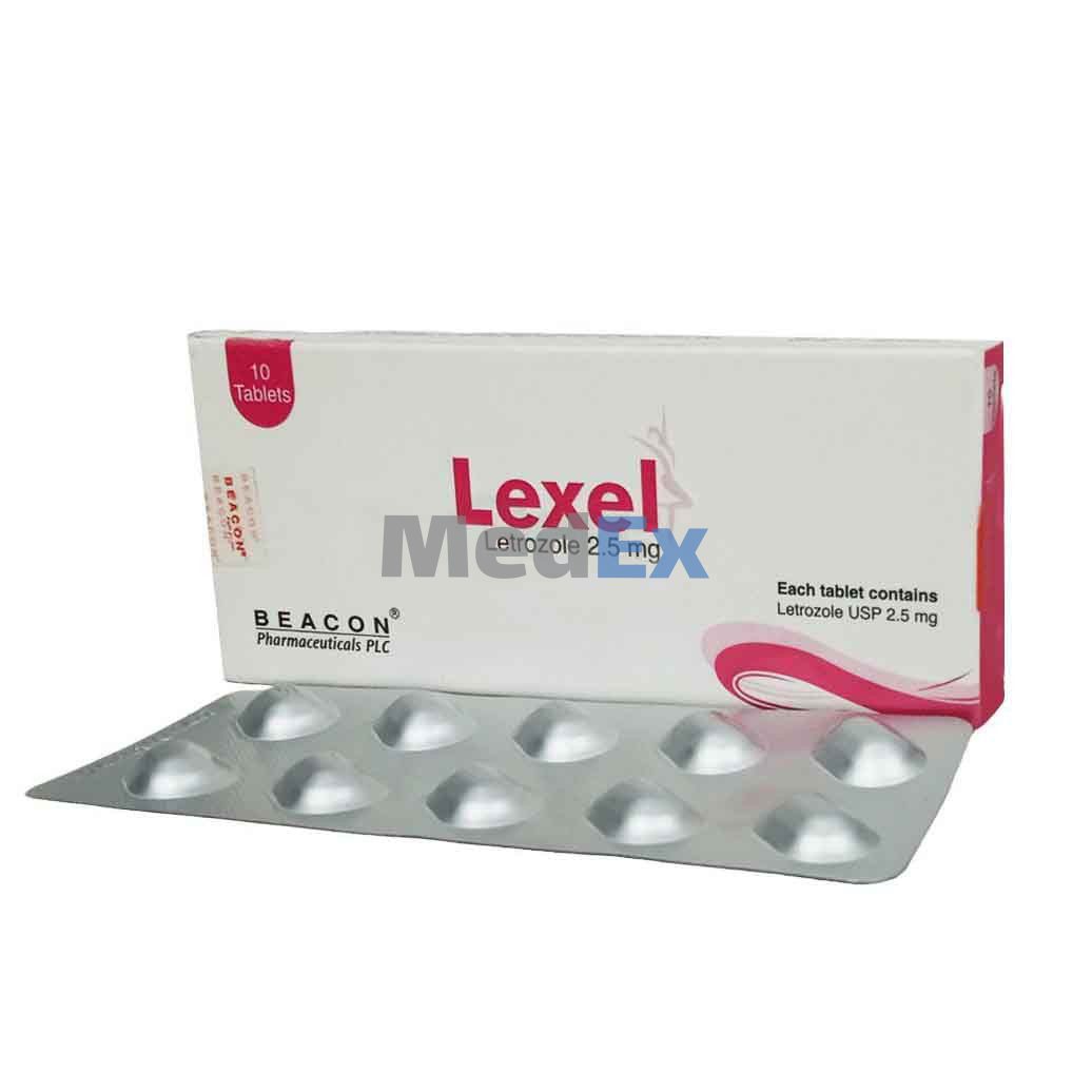 Lexel | 2.5 mg | Tablet | লেক্সেল ২.৫ মি.গ্রা. ট্যাবলেট | Beacon ...