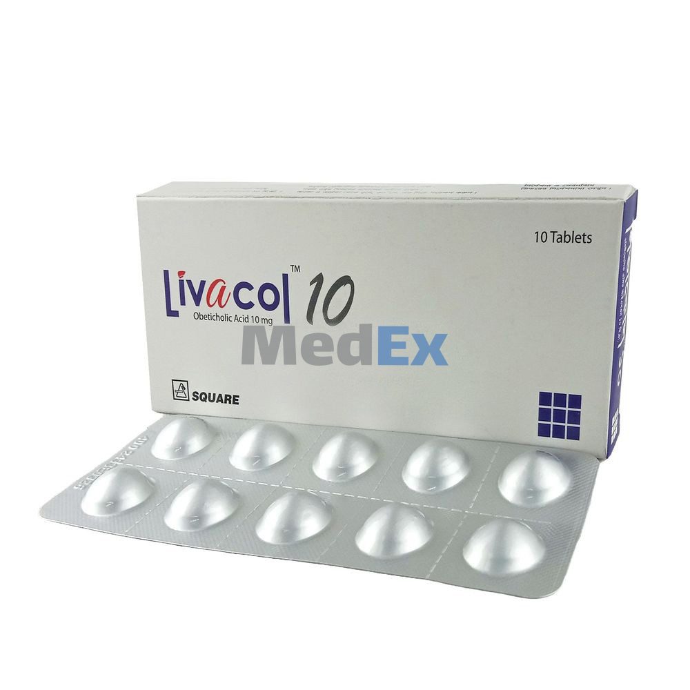 Livacol | 10 mg | Tablet | লিভাকোল ১০ মি.গ্রা. ট্যাবলেট | Square ...