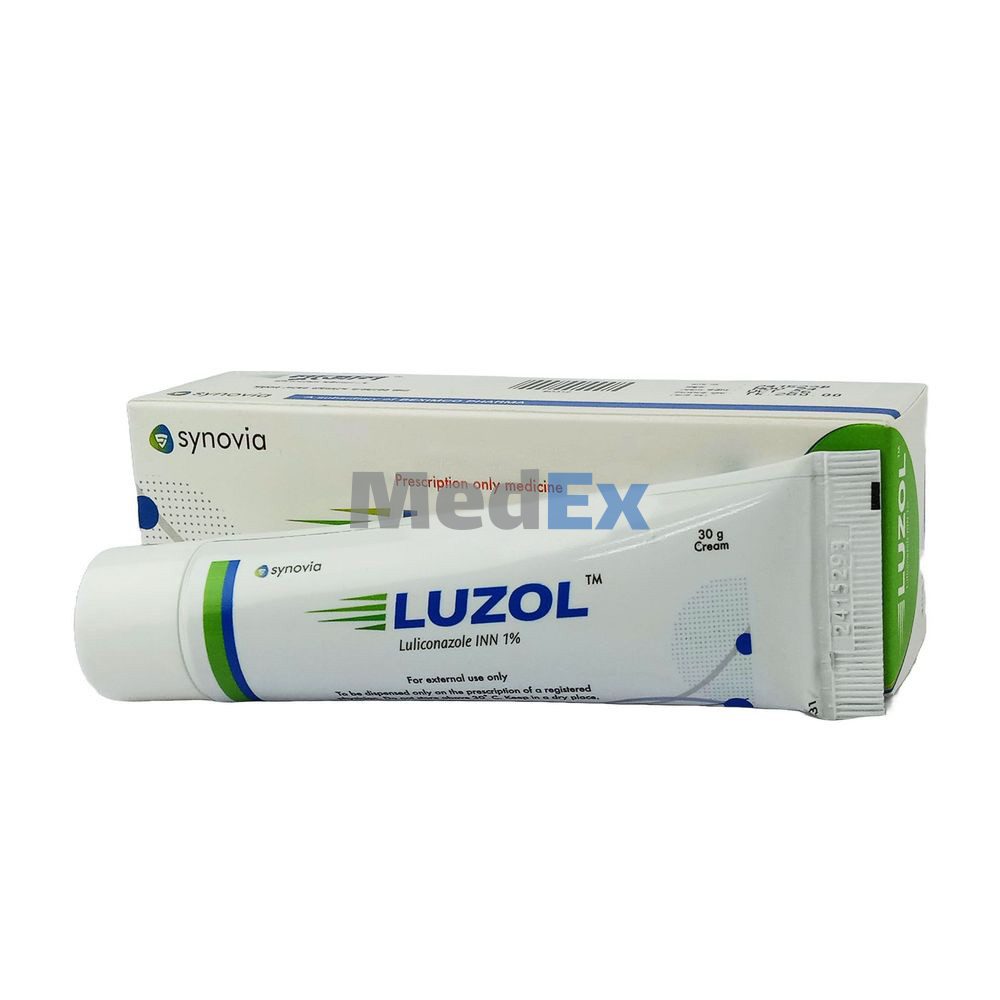 Luzol | 1% | Cream | লুজোল ১% ক্রীম | Synovia Pharma PLC. | Indications ...