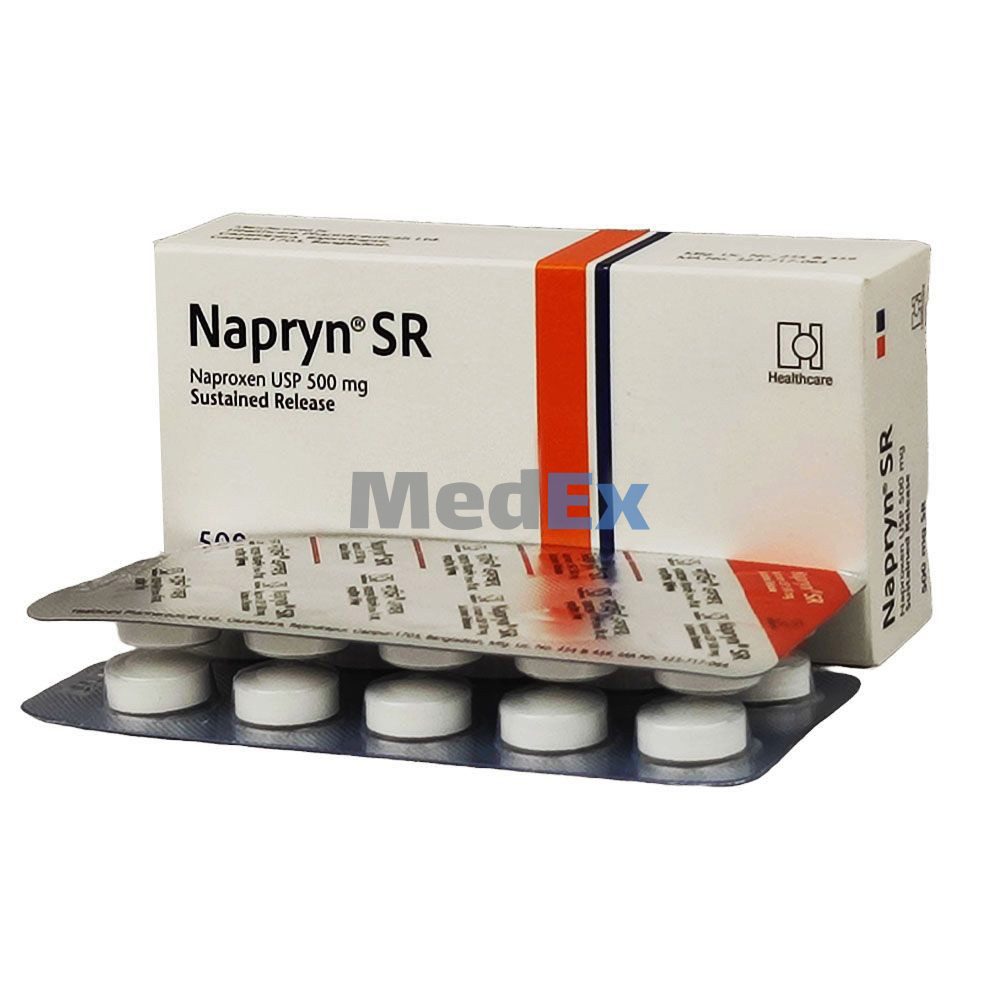 Napryn SR | 500 mg | Tablet | ন্যাপ্রিন এসআর ৫০০ মি.গ্রা. ট্যাবলেট ...