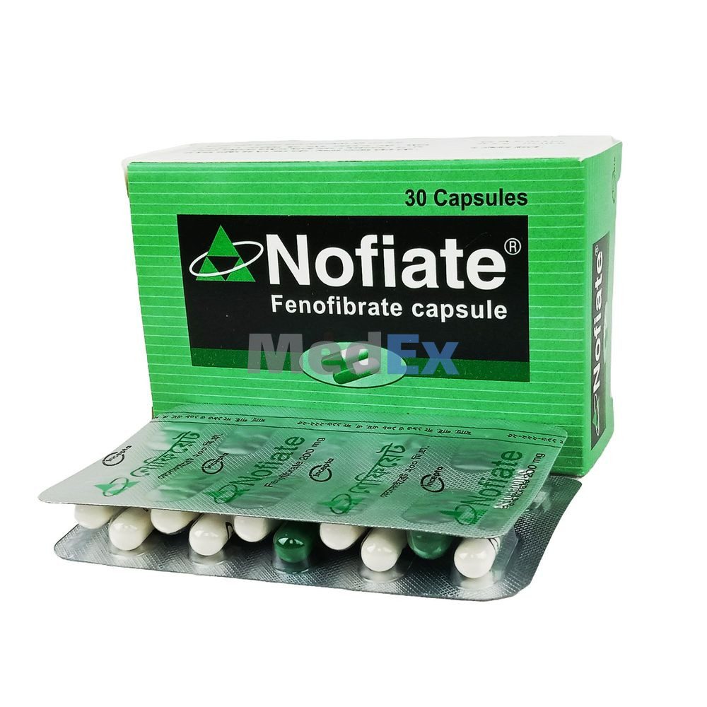 Nofiate | 200 mg | Capsule | নোফিয়েট ২০০ মি.গ্রা. ক্যাপসুল | Incepta ...