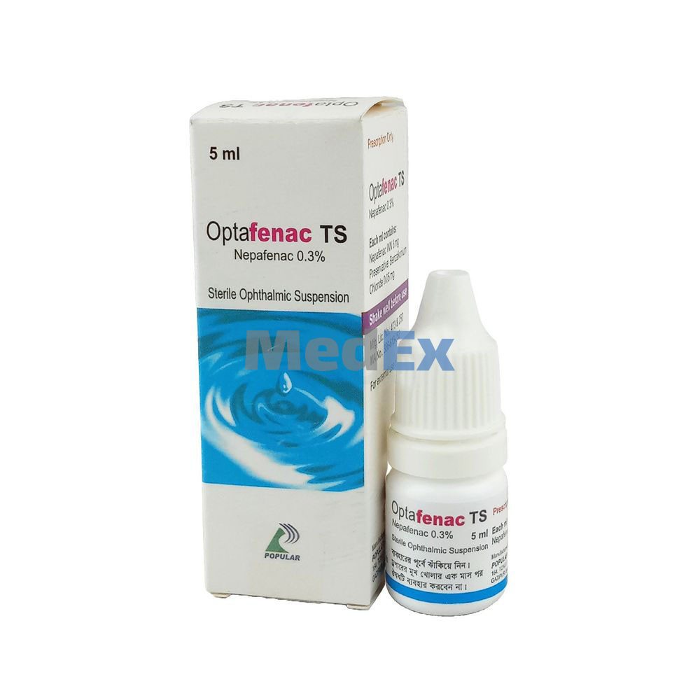 Optafenac TS | 0.3% | Suspension | অপটাফেনাক টিএস ০.৩% চোখের সাসপেনশন ...