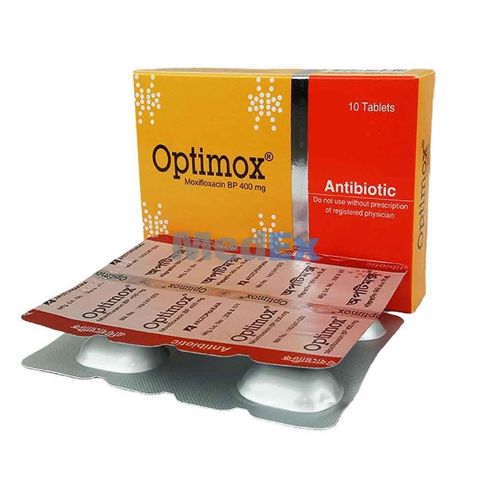 Optimox | 400 mg | Tablet | অপটিমক্স ৪০০ মি.গ্রা. ট্যাবলেট ...