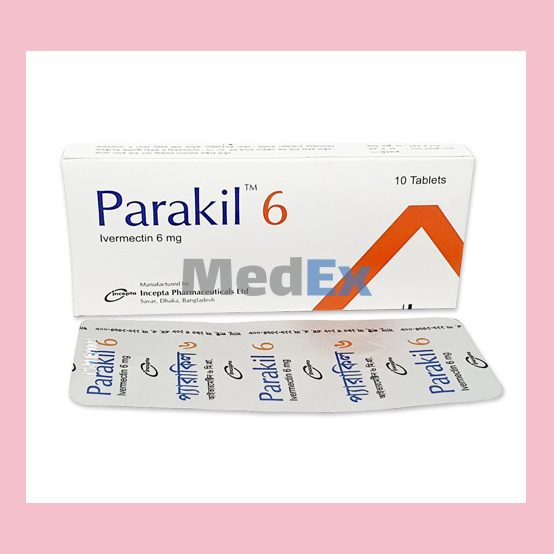 Parakil | 6 mg | Tablet | প্যারাকিল ৬ মি.গ্রা. ট্যাবলেট | Incepta ...