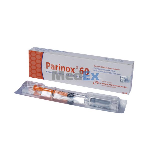 Parinox | 6000 Anti-Xa IU/0.6 ml | Injection | প্যারিনক্স ৬০০০ অ্যান্টি ...