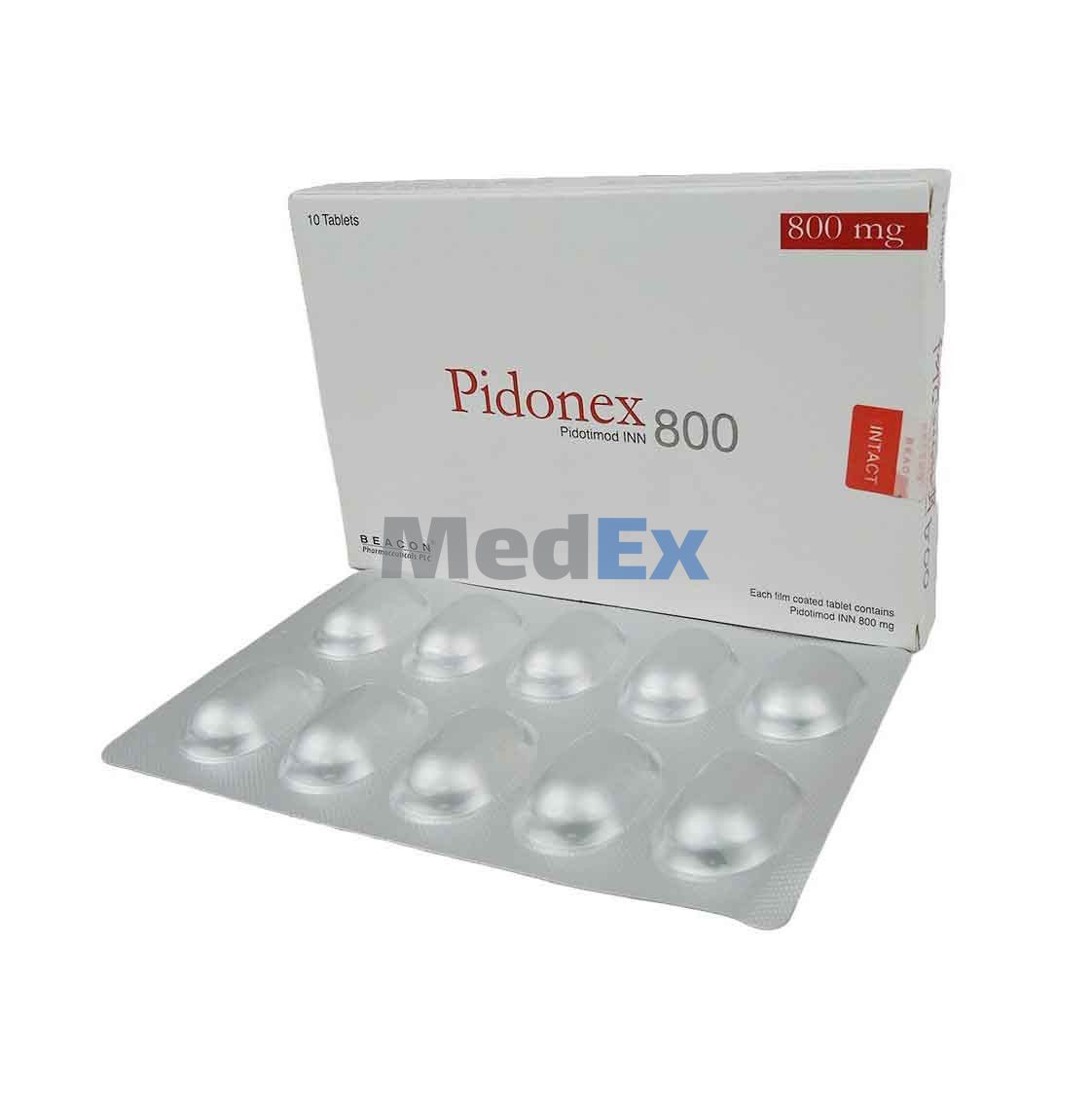 Pidonex | 800 mg | Tablet | পিডোনেক্স ৮০০ মি.গ্রা. ট্যাবলেট | Beacon ...