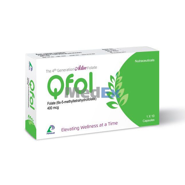 Qfol | 400 mcg | Capsule | কিউফল ৪০০ মাইক্রোগ্রাম ক্যাপসুল | Popular ...