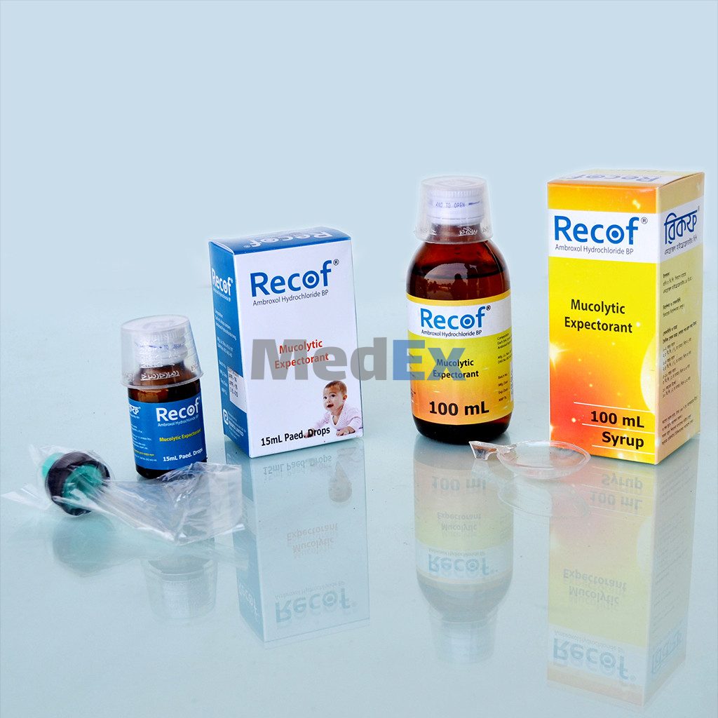 Recof | 6 mg/ml | Pediatric Drop | রিকফ ৬ মি.গ্রা./মি.লি. পেডিয়েট্রিক ...