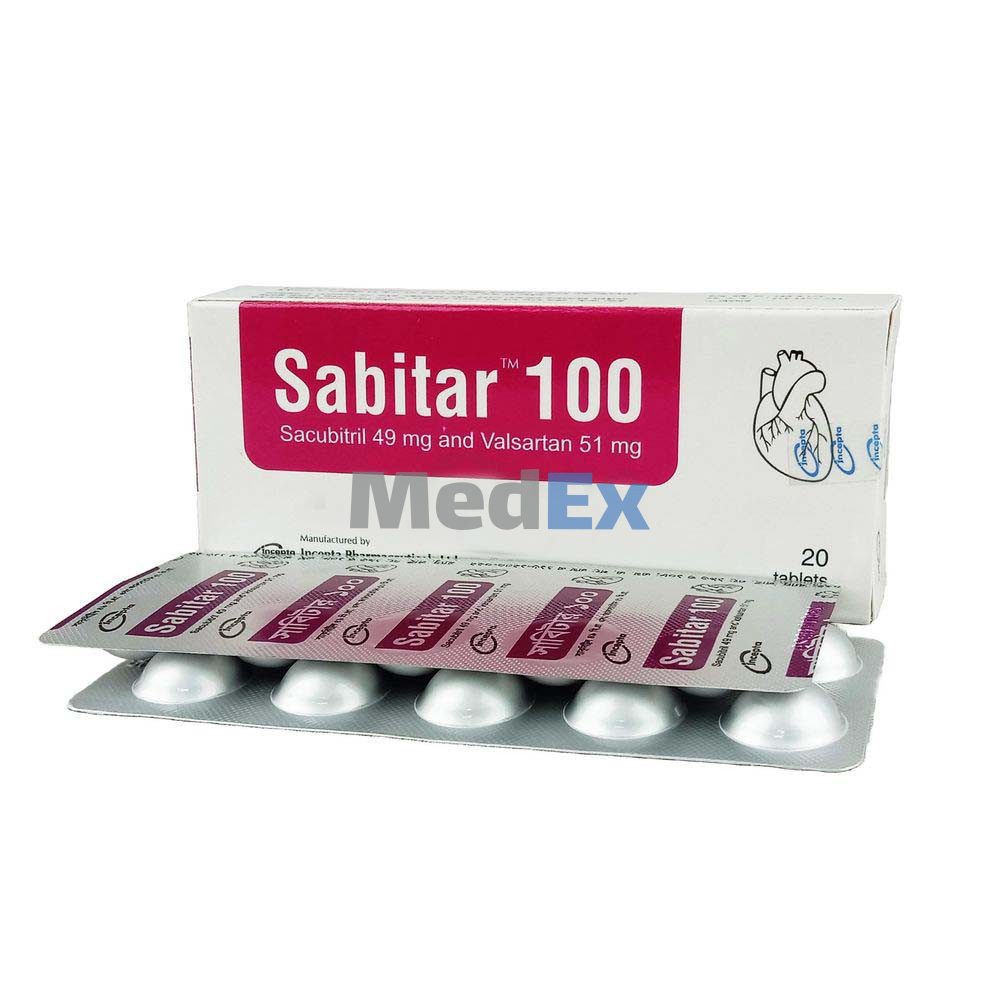 Sabitar | 49 mg+51 mg | Tablet | সাবিটার ৪৯ মিগ্রা+৫১ মিগ্রা ট্যাবলেট ...