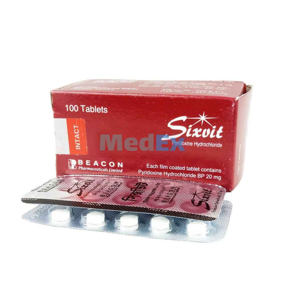 সিক্সভিট ২০ মি.গ্রা. ট্যাবলেট | Sixvit | 20 mg | Tablet | Beacon Pharmaceuticals PLC ...