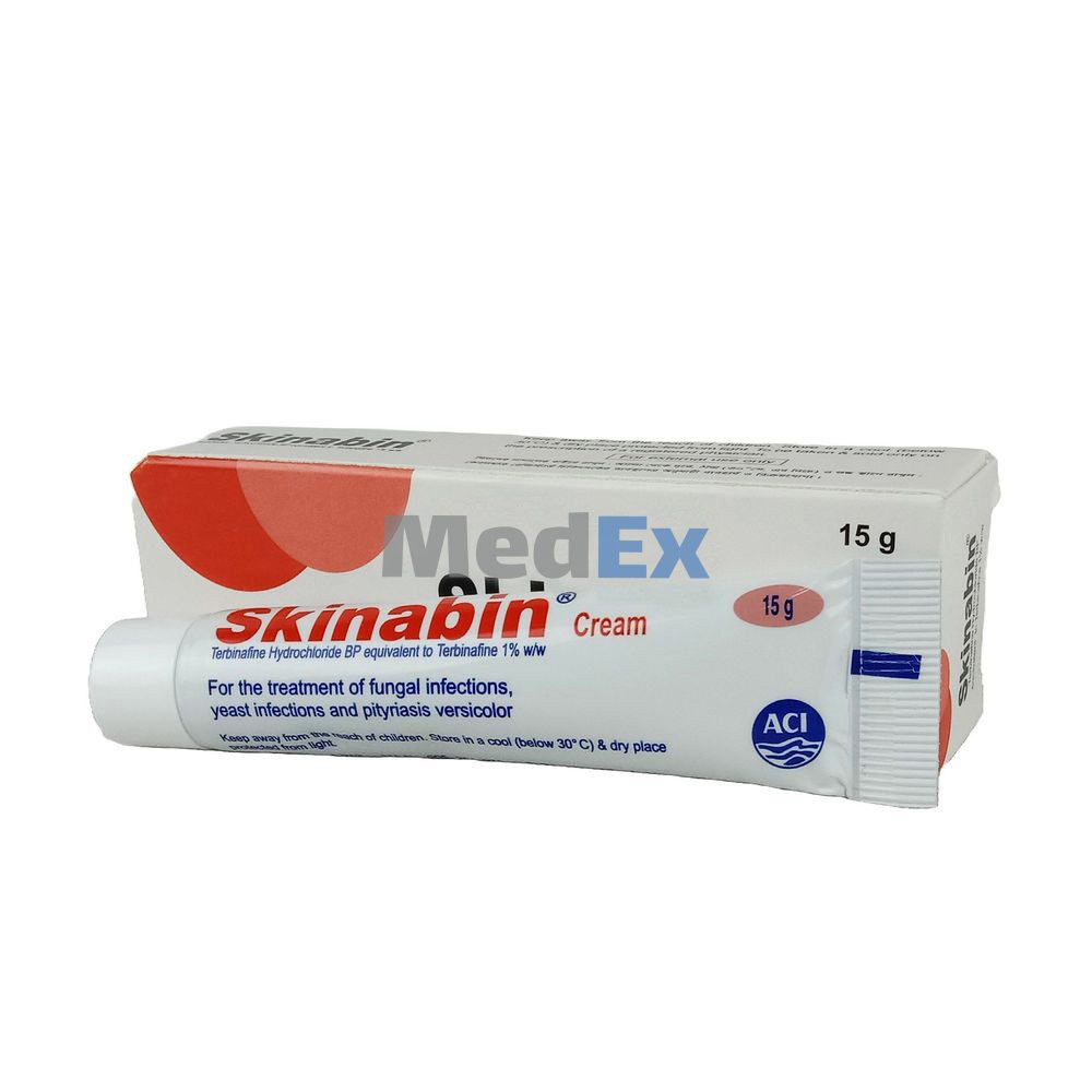 Skinabin | 1% | Cream | স্কিনাবিন ১% ক্রীম | ACI Limited | Indications ...