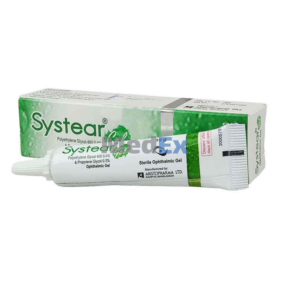 Systear | 0.4%+0.3% | Eye Gel | সিসটিয়ার ০.৪%+০.৩% চোখের জেল ...