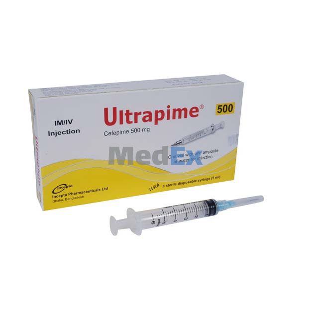 Ultrapime | 500 mg/vial | Injection | আল্ট্রাপাইম ৫০০ মি.গ্রা./ভায়াল ...